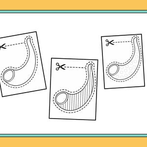 Shofar Craft Printable – Cut Out & Decorate Activity | Rosh Hashanah ...