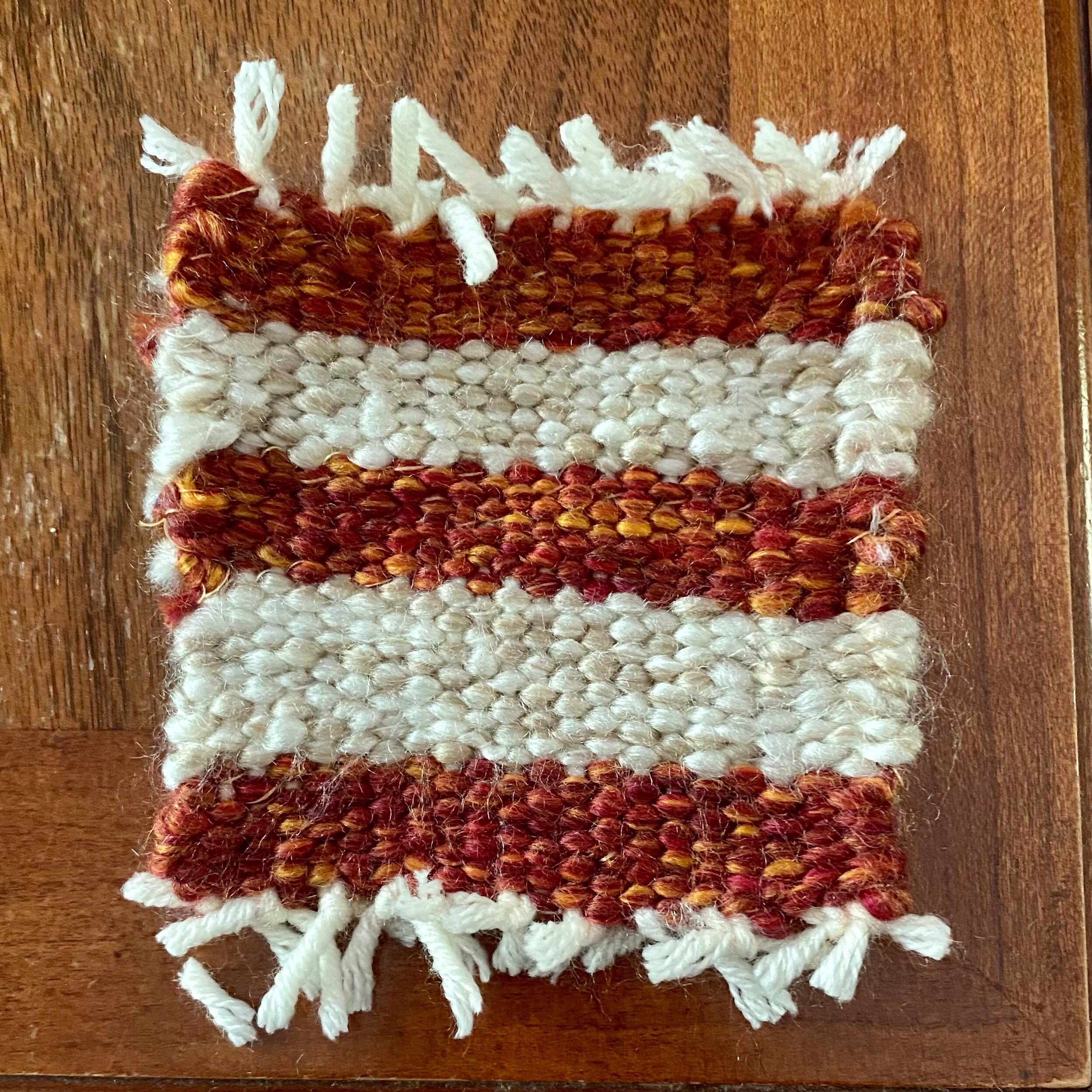 Mini Mug Rug Loom Kit: Beginner Weaving With Mystery Fiber Pack - Etsy