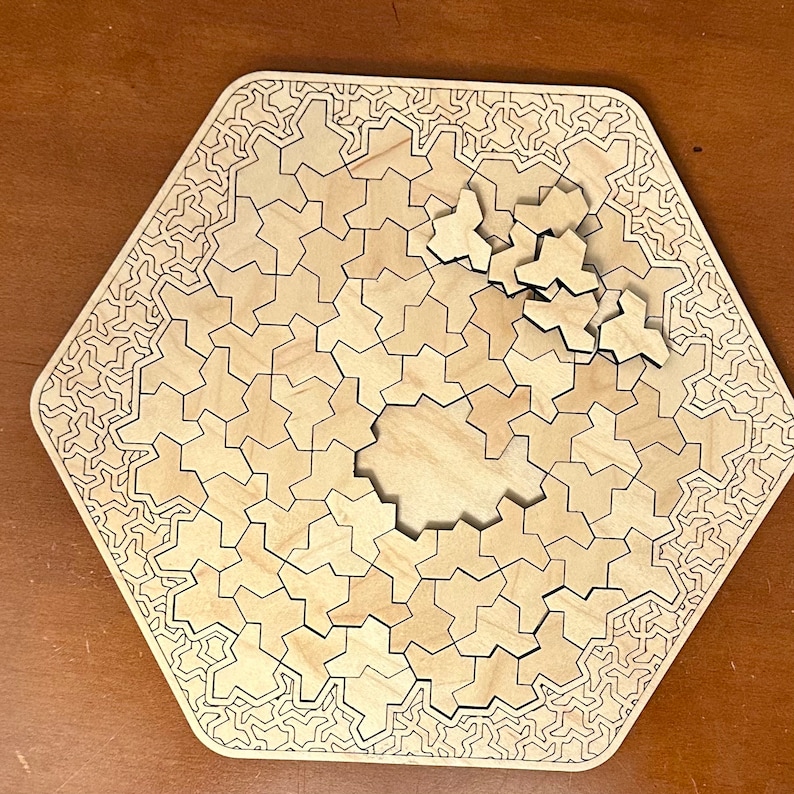 The “hat” Puzzle Set; STEM Tiles; Einstein Tile; Monotile - Etsy