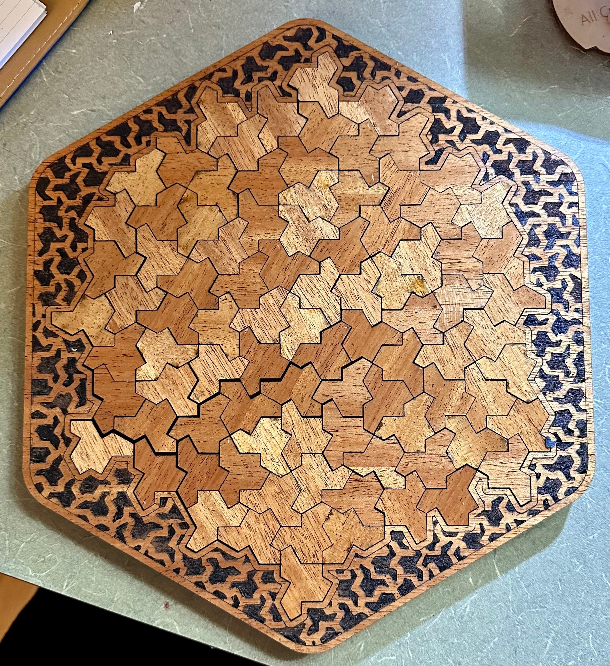 The “hat” Puzzle Set; STEM Tiles; Einstein Tile; Monotile - Etsy