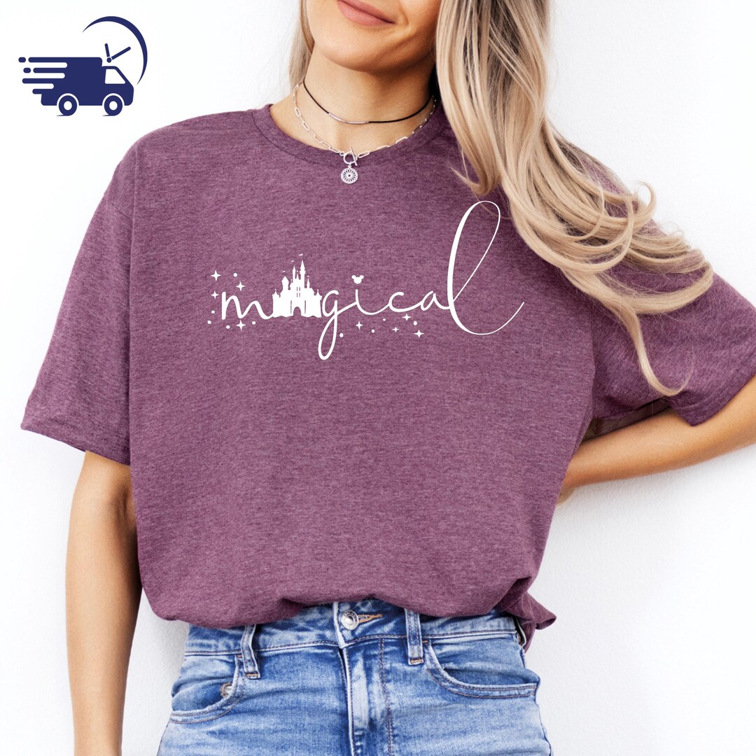 Disney Shirts, Magical Shirt, Disney Magical T-shirt, Disney Vacation ...
