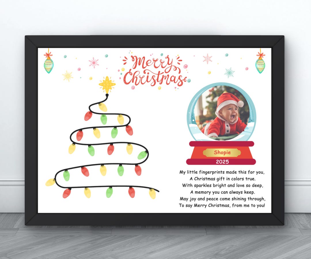 Christmas Handprint Craft Poem Printable (digital Download) - Etsy