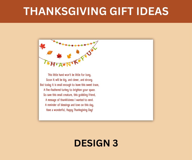 Thanksgiving Turkey Poem Handprint Craft – Printable Handprint Art ...