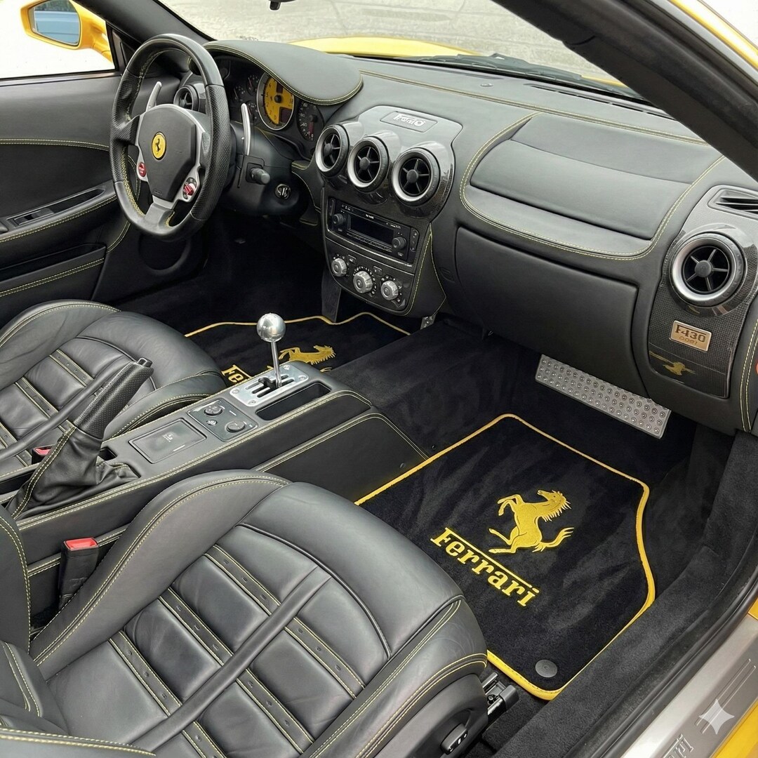 FERRARI Car Seat Cushion, FERRARI SF90 2019+ and Later Carpet Mat ...