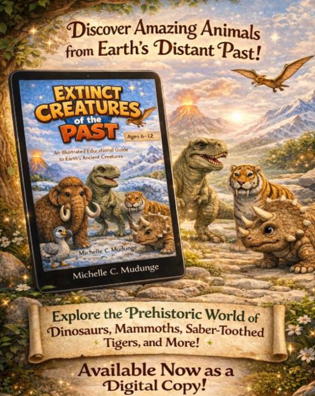 Extinct Creatures of the Past - Etsy