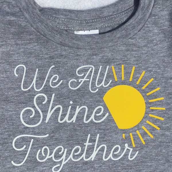 We All Shine On - Etsy