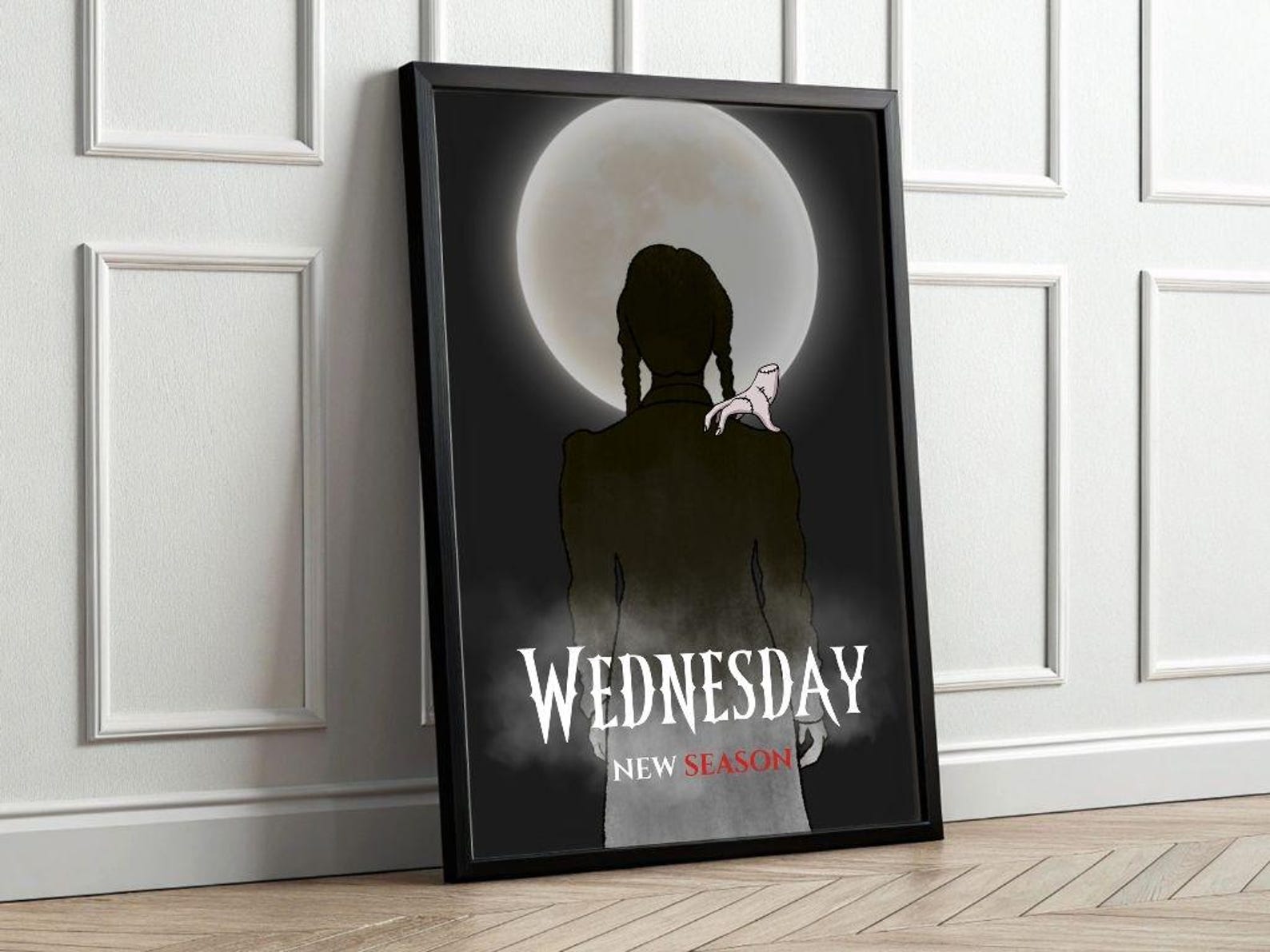 Wednesday Addams Posters, Printable Posters, Personalized Gift ...