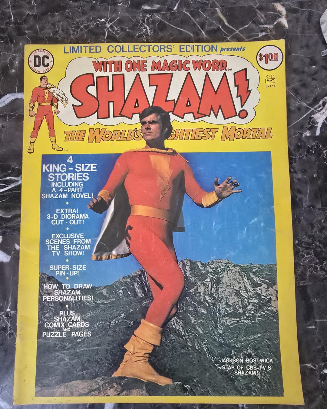 Limited Edition Shazam! Comic Book: 1975 King-size Collector's Item - Etsy