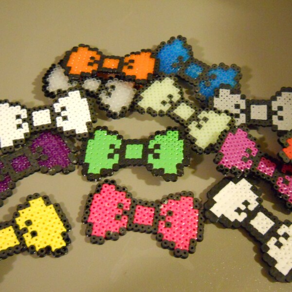 Perler Bead Bow - Etsy