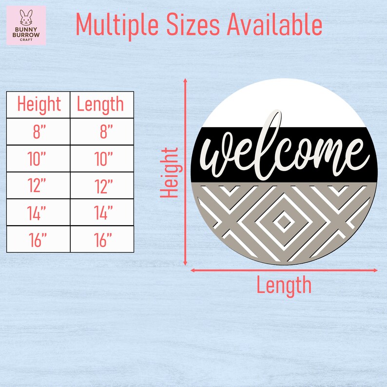 Welcome Nurse Sign DIY Kit – DIY Door Decor – Paint Your Own Sign ...