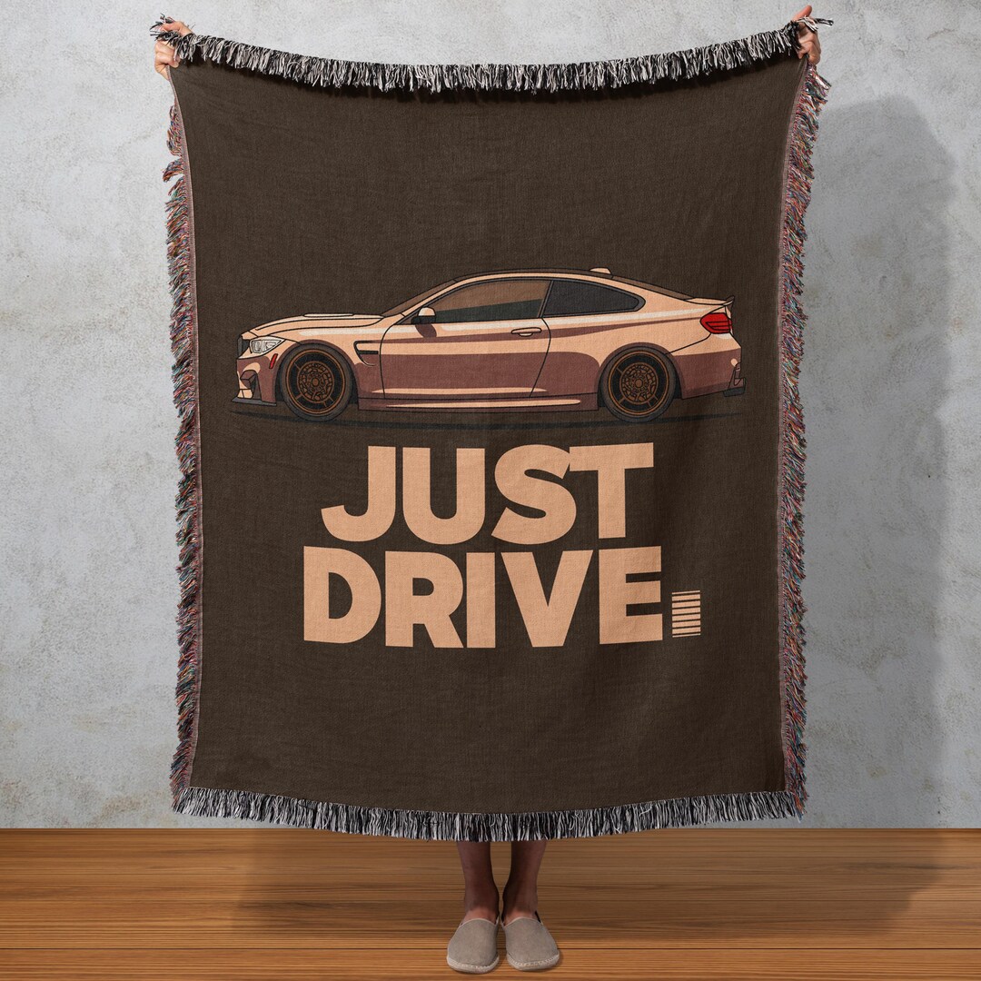 Custom Racing Woven Blanket, Personalized Car Decor, Driving Tapestry ...