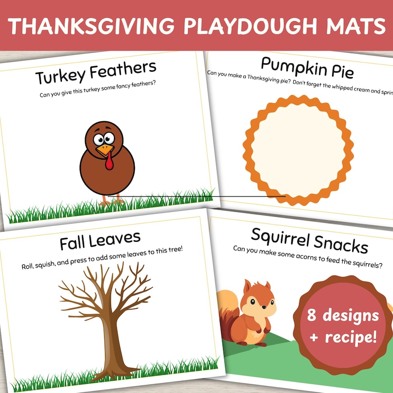 Playdough Mats - Etsy