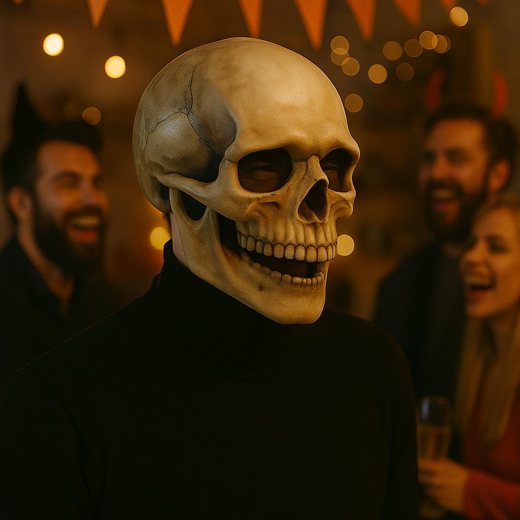 Realistic Horror Skull Mask - Halloween Costume Party, Cosplay Event ...