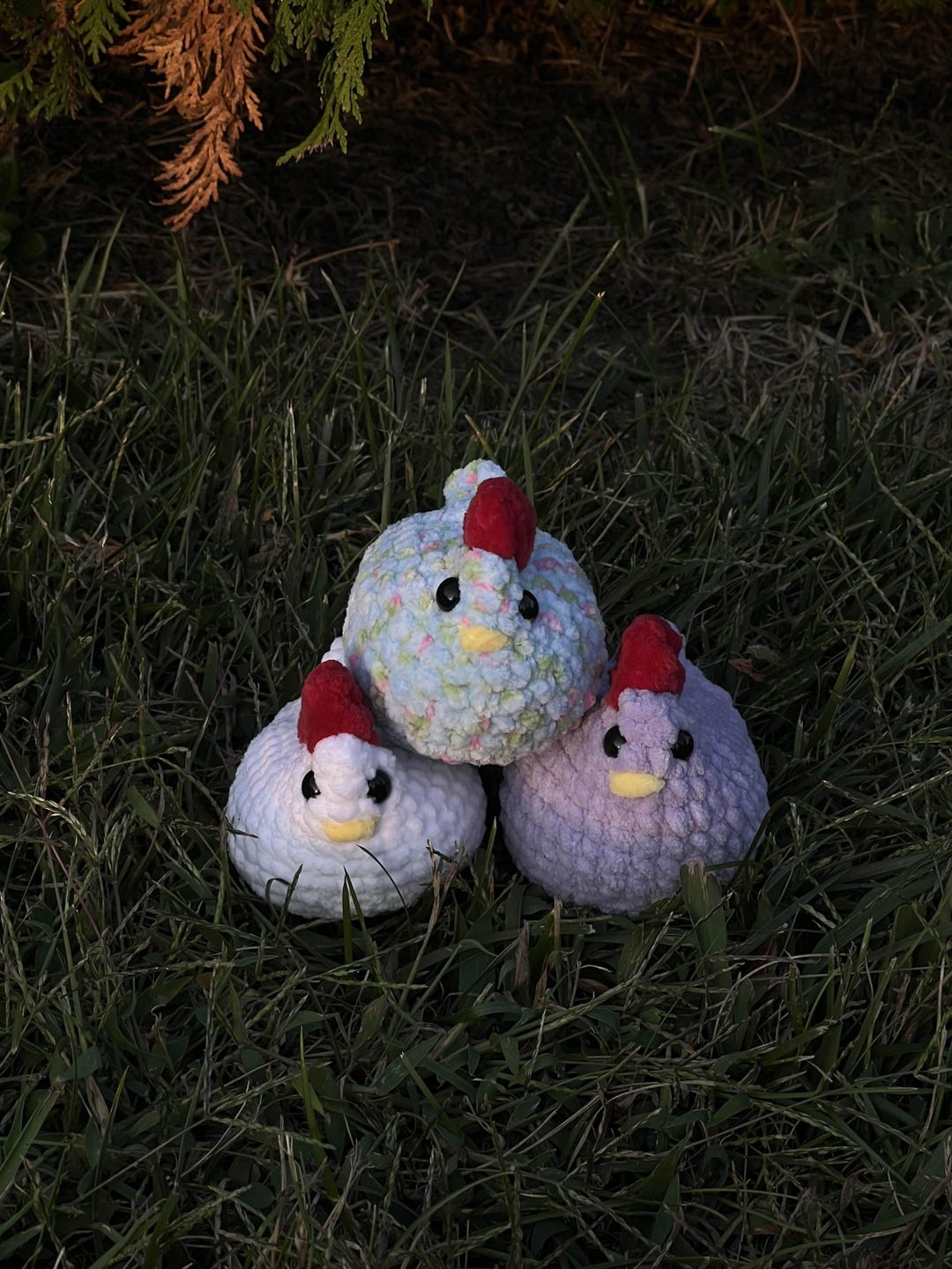 Soft Handmade Chickens - Etsy