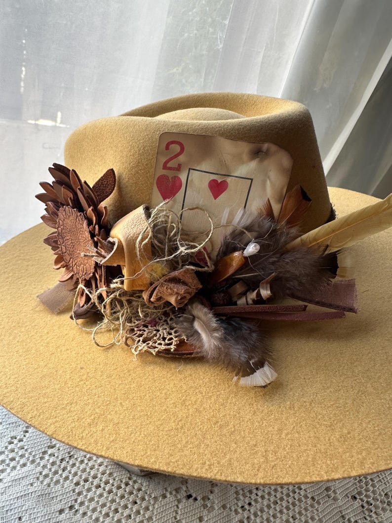 Wildflower Spirit | Dijon Charlie One Horse Wool Hat With Handcrafted ...