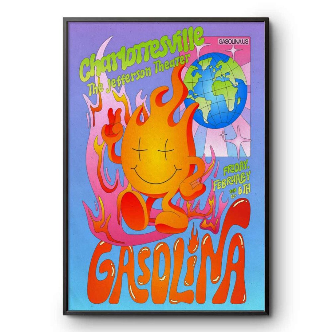 Gasoline Party Feb 6 2026 Jefferson Theater in Charlottesville VA ...