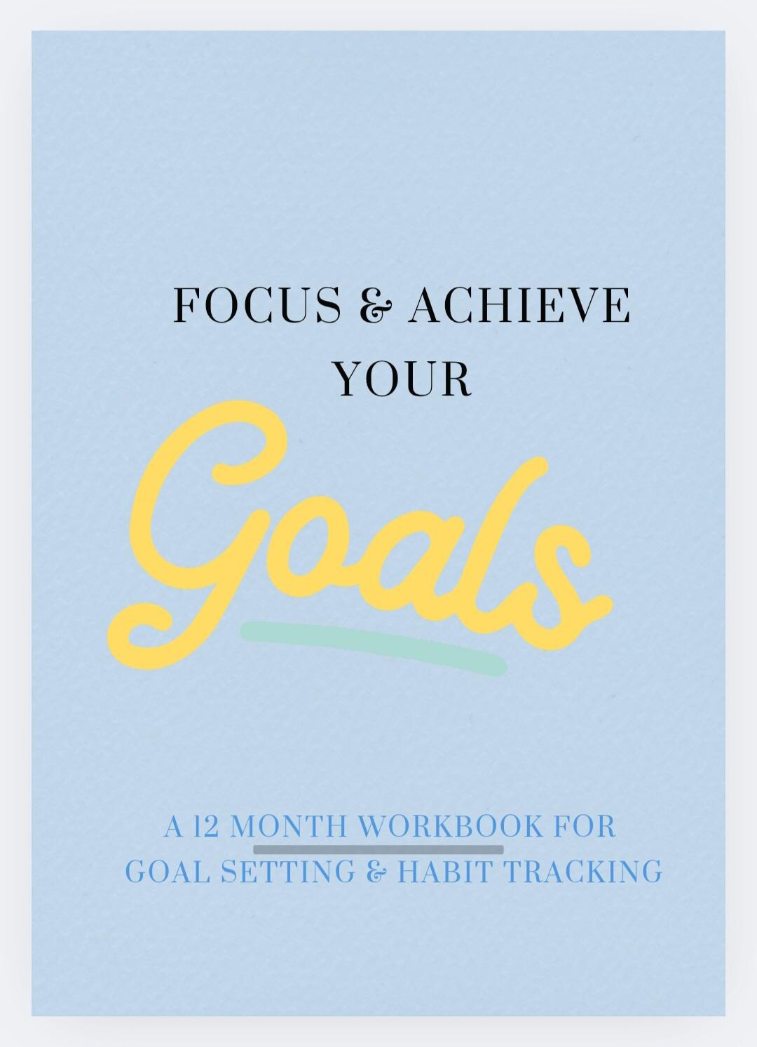 Focus & Achieve Your Goals - Etsy