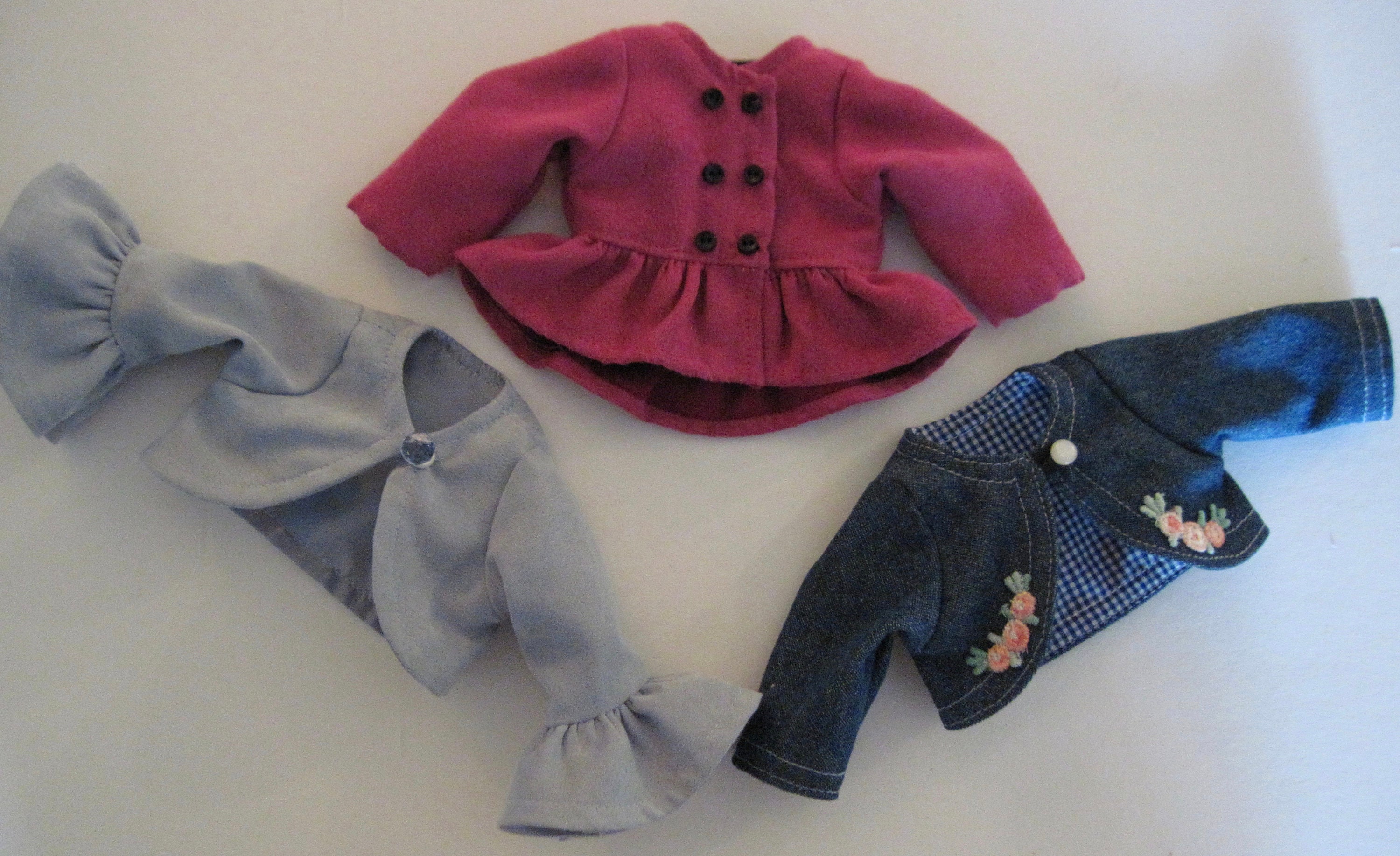 PDF Jackets Pattern Fits 14 1/2 Dolls Such as Wellie | Etsy