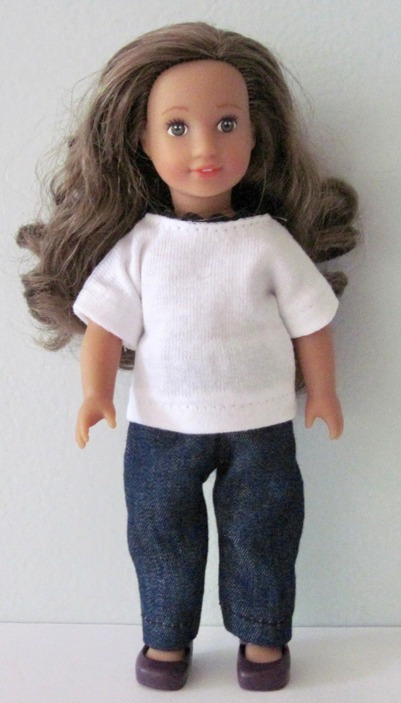 PDF Mini Doll Separate Sewing Pattern Fits 6 and 6 1/2" Mini Dolls ...