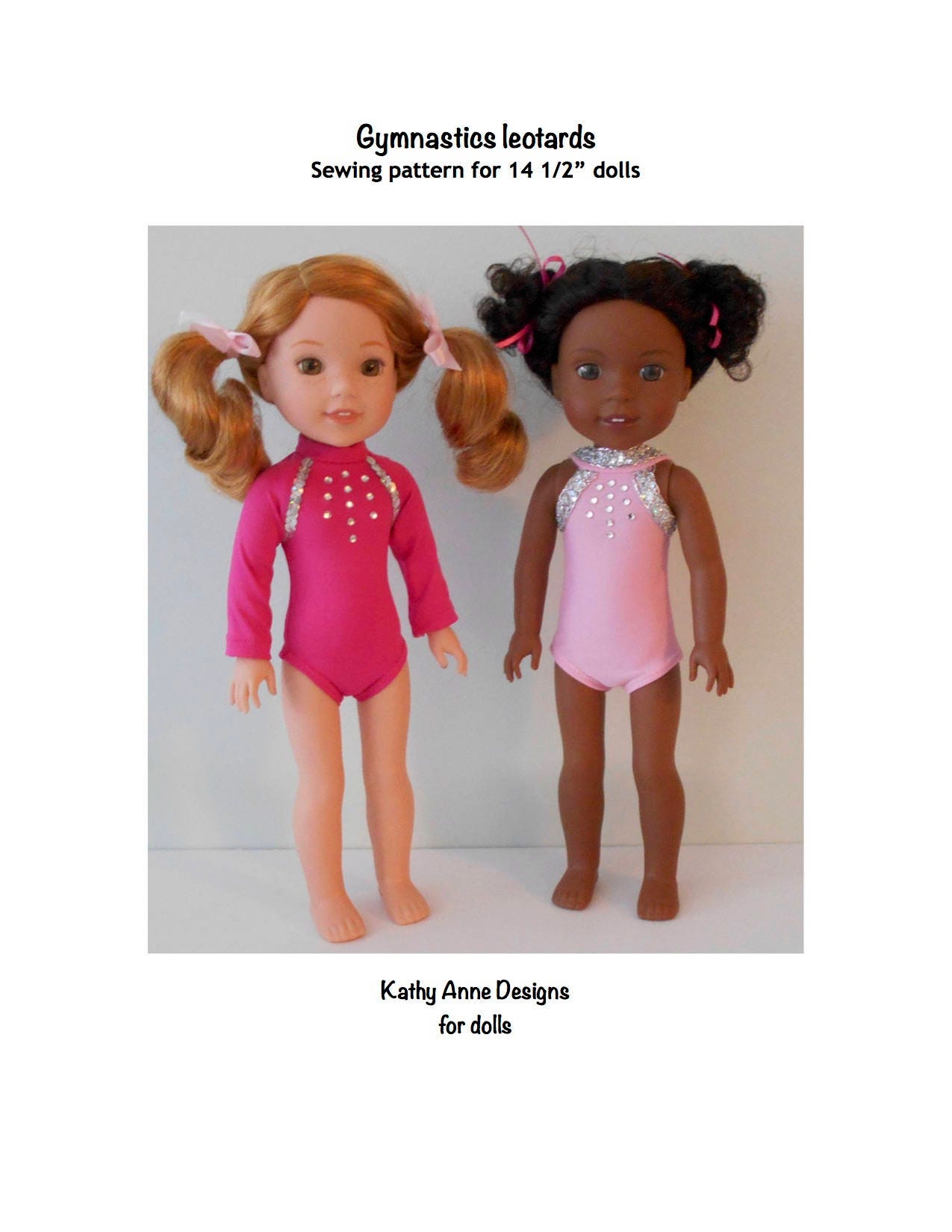 PDF Gymnastics Sewing Pattern Fits 14 1/2 Dolls | Etsy