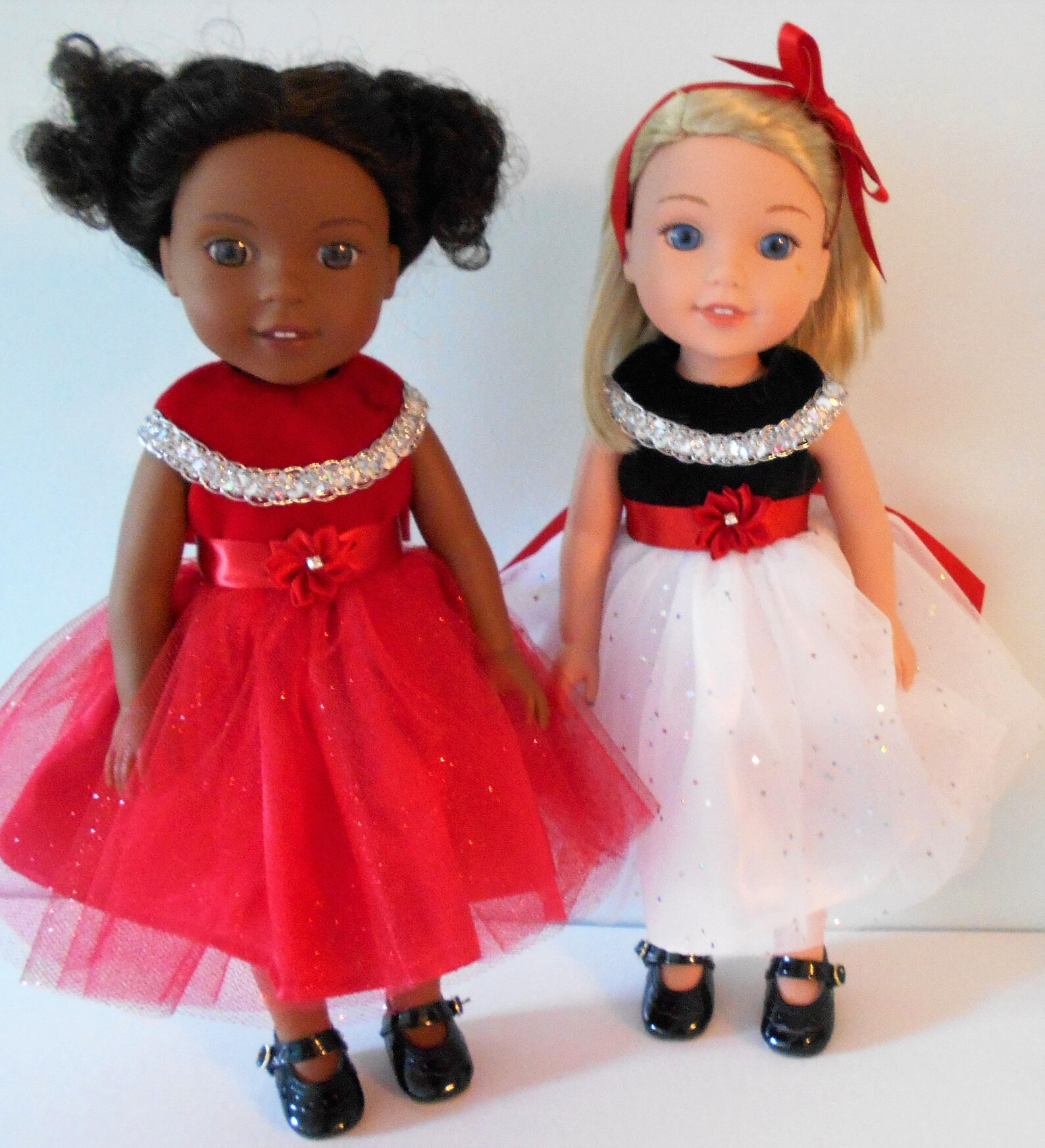 Holiday Dress and Capelet Sewing Pattern Fits 14 1/2" Dolls - Etsy ...
