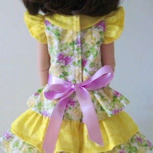 PDF Ruffled Dress Sewing Pattern Fits 15" Slim Dolls, Such as Ruby Red ...