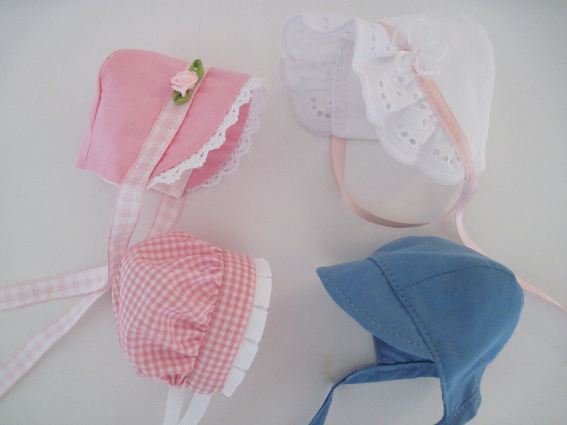 PDF Baby Doll Bonnets Fit 8 Baby Dolls Such as Caring - Etsy