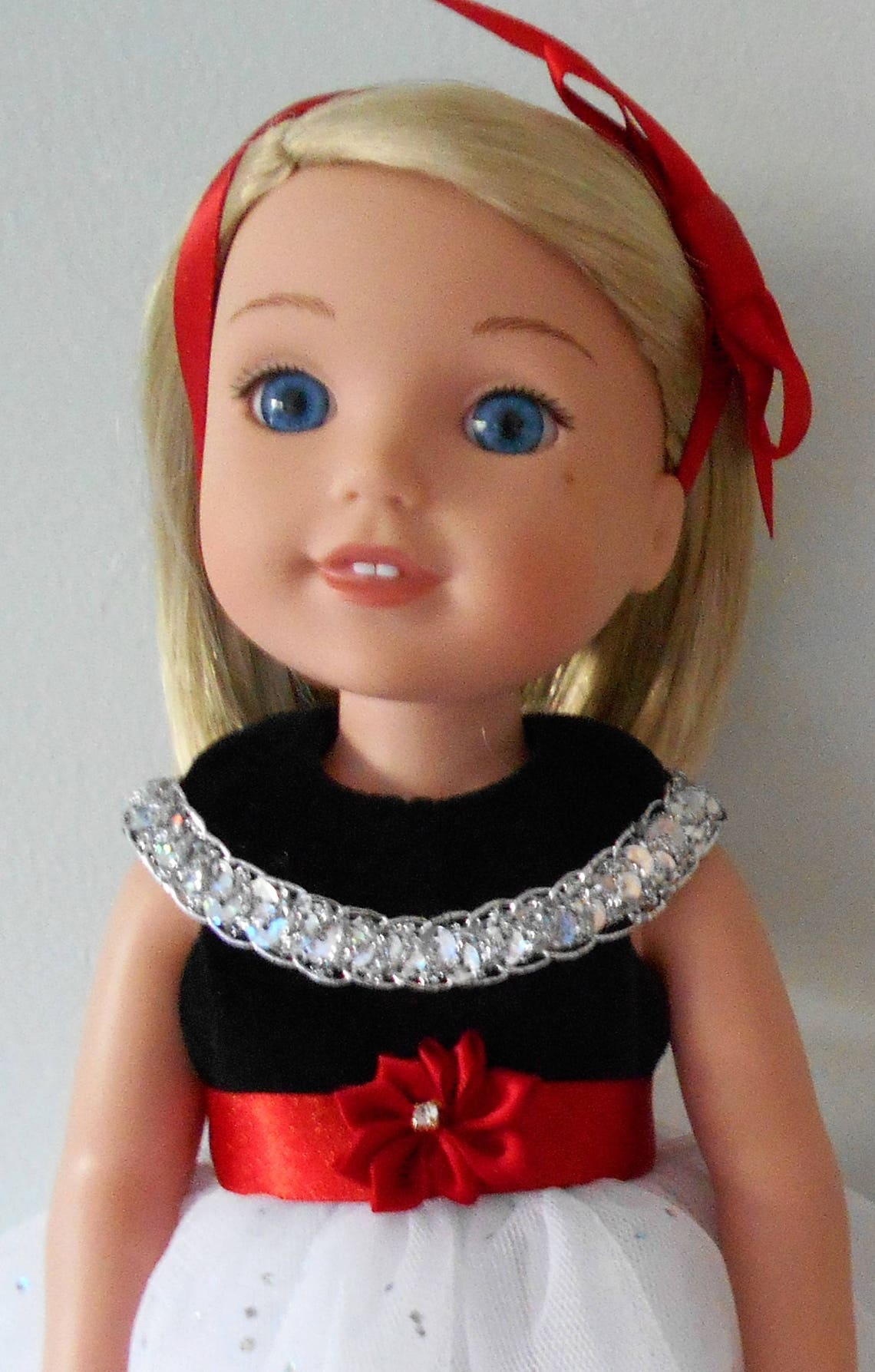 Holiday Dress and Capelet Sewing Pattern Fits 14 1/2" Dolls - Etsy ...
