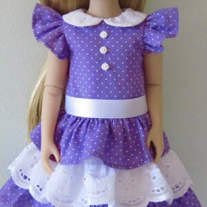 PDF Ruffled Dress Sewing Pattern Fits 15" Slim Dolls, Such as Ruby Red ...
