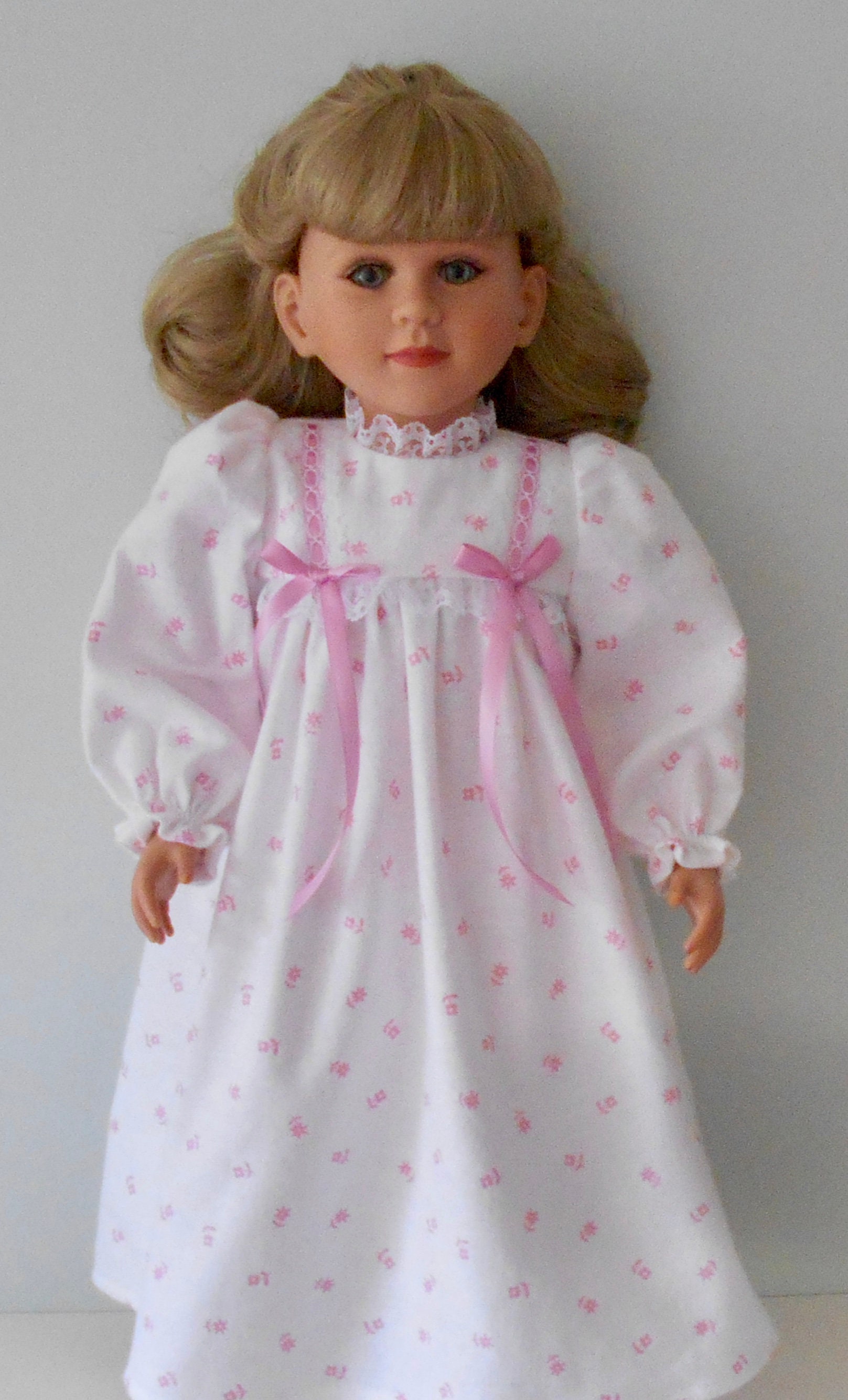 Classic Nightgown Pdf Pattern Fits 22 23 Inch Dolls Such as | Etsy