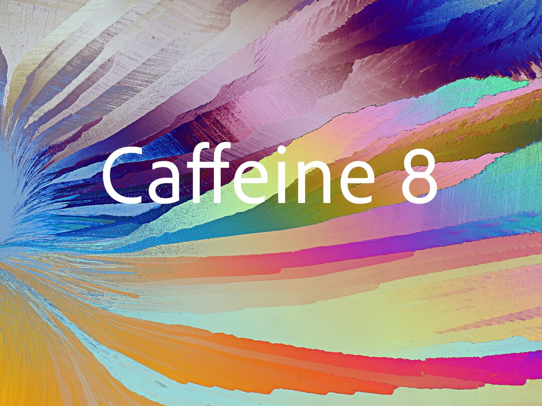 Microscopic Photography Print of Caffeine 8 – Abstract Microscope Wall ...
