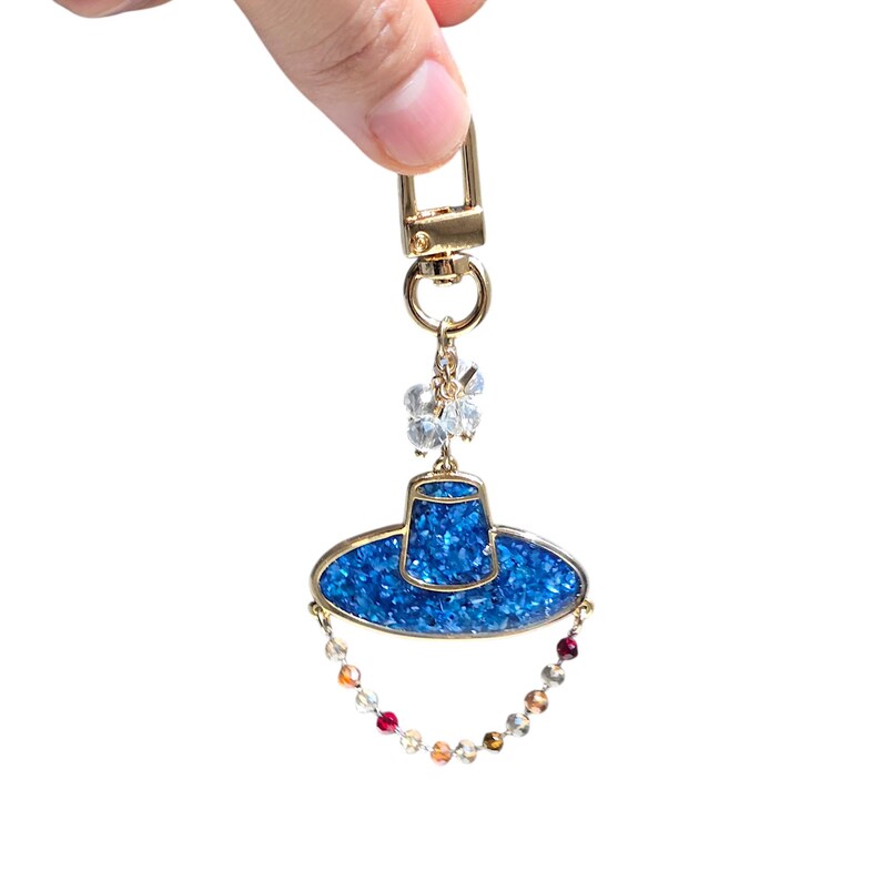 Korean National Museum Limited Edition Gat Keychain – Handmade Glitter ...
