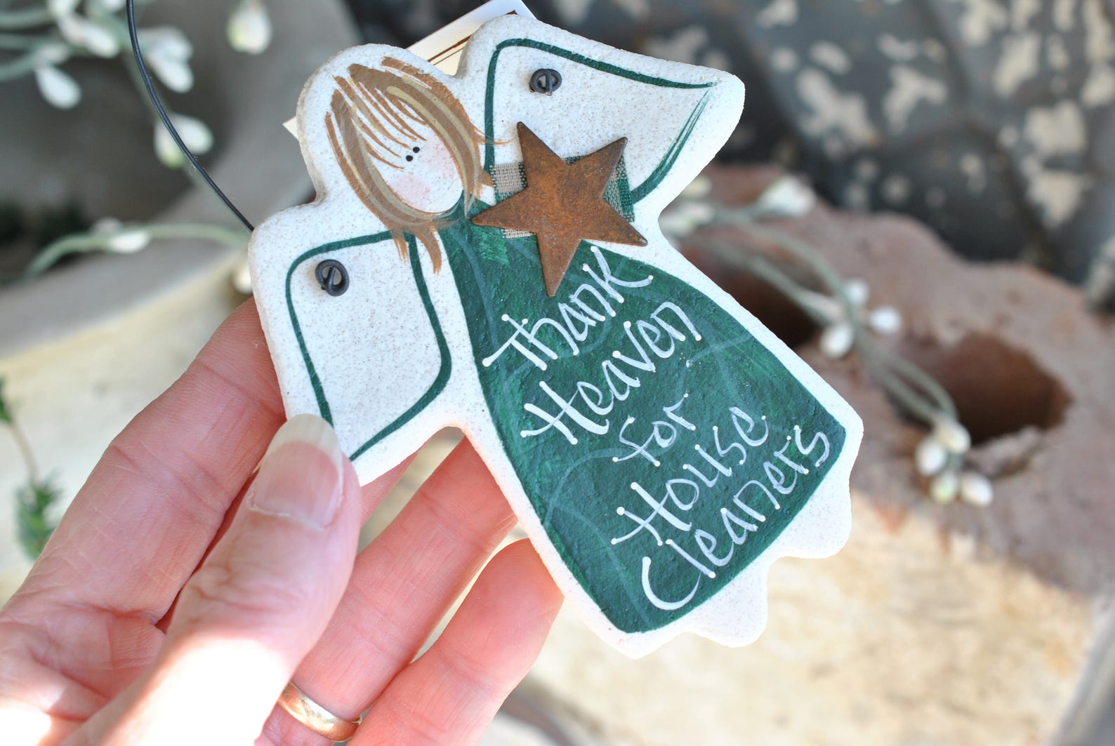 Home Health Nurse Salt Dough Ornament Gift | Etsy