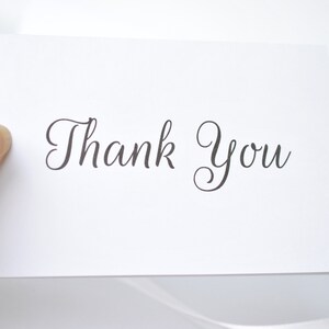 Traditional Thank You Card Instant Download Note Card Editable ...