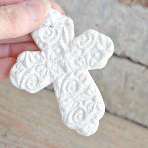 Unique Baptism or Communion Salt Dough Cross Favors Boy or Girl ...