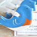 Blue Bird Decorations Set of 10 Mini 2 Inch Salt Dough Party Favor ...