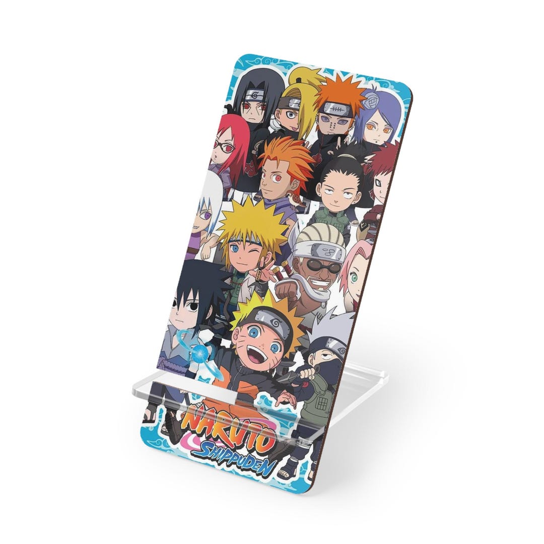 Naruto Characters Collage Mobile Display Stand for Smartphones - Etsy