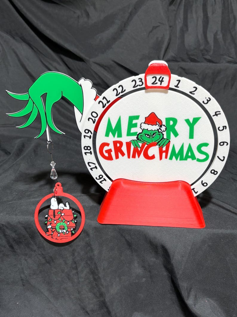 Grinchmas Countdown Calendar - Etsy