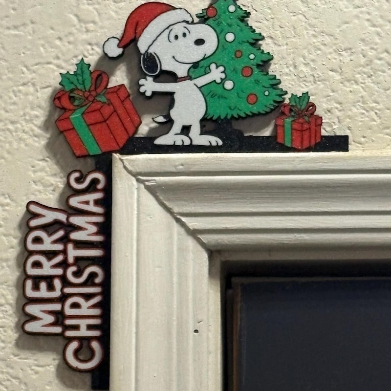 Snoopy Door Decoration - Etsy