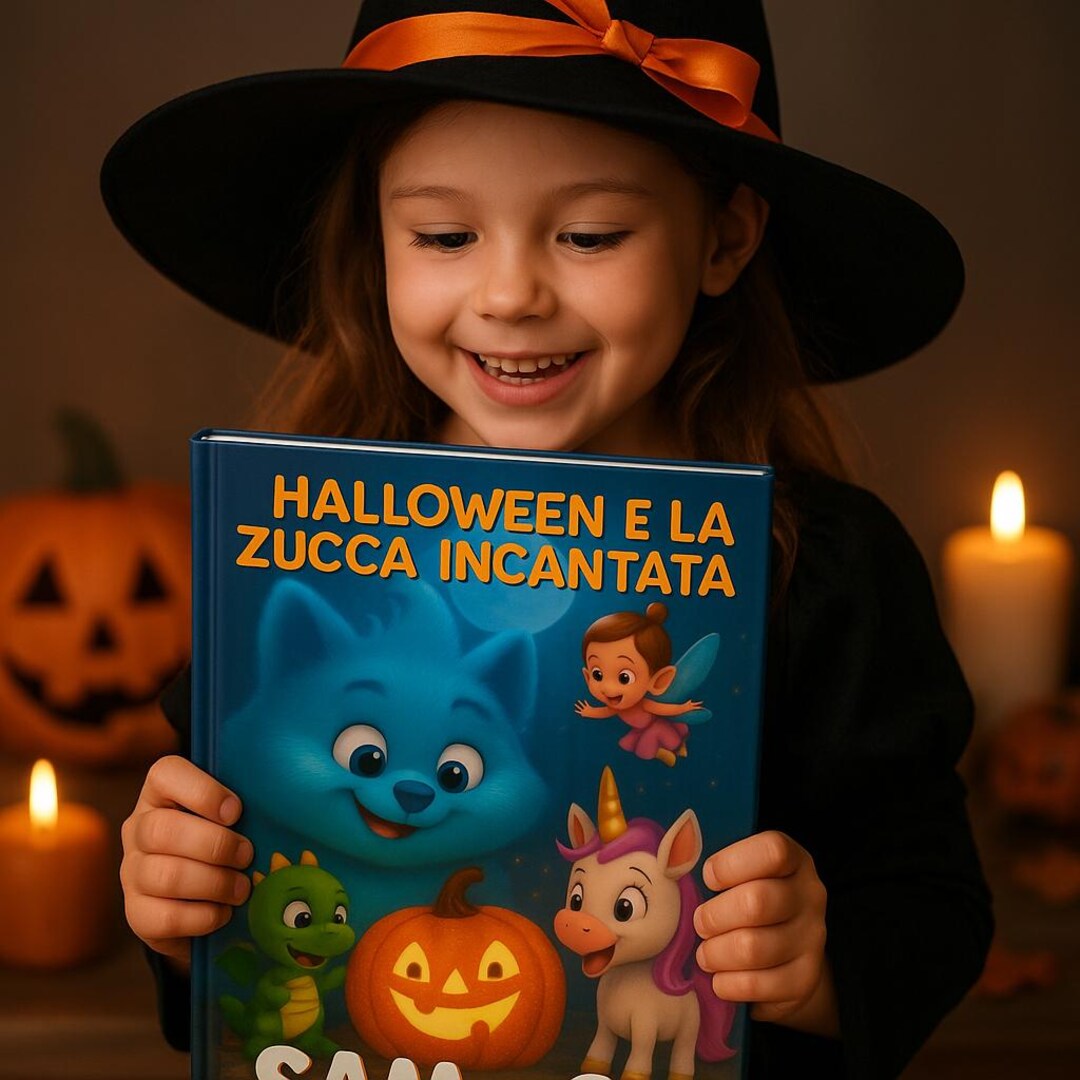 Halloween Children's Book: Bilingual Italian & English Story (digital ...