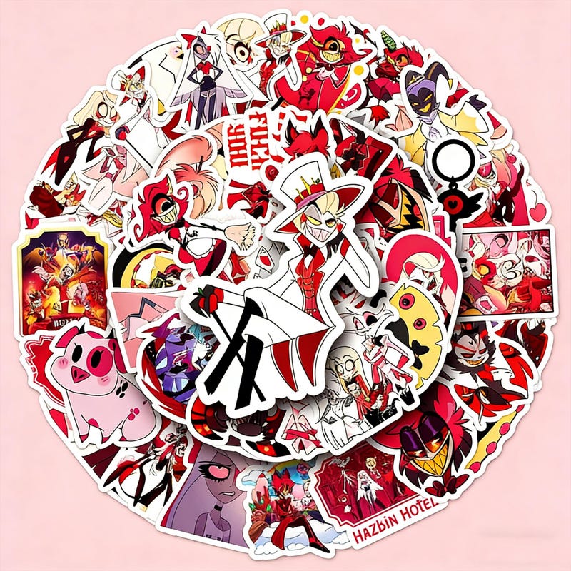 Hazbin Hotel Stickers - Etsy