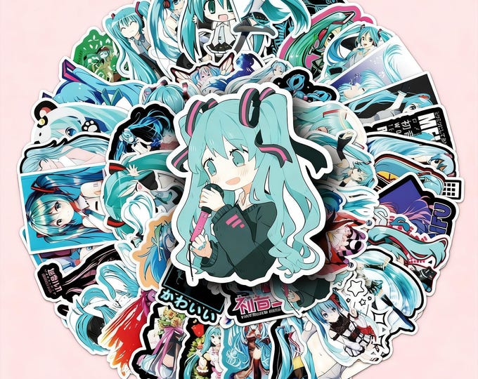 Hatsune Miku Sticker | 2.5" Vinyl Sticker - Etsy