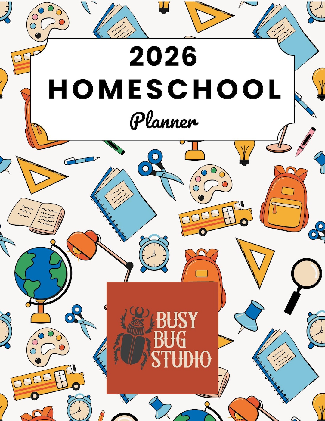 2026 Homeschool Planner Digital Download | PDF | Editable Canva ...