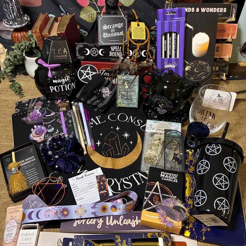 Mystery Witchy Book Box - Etsy UK