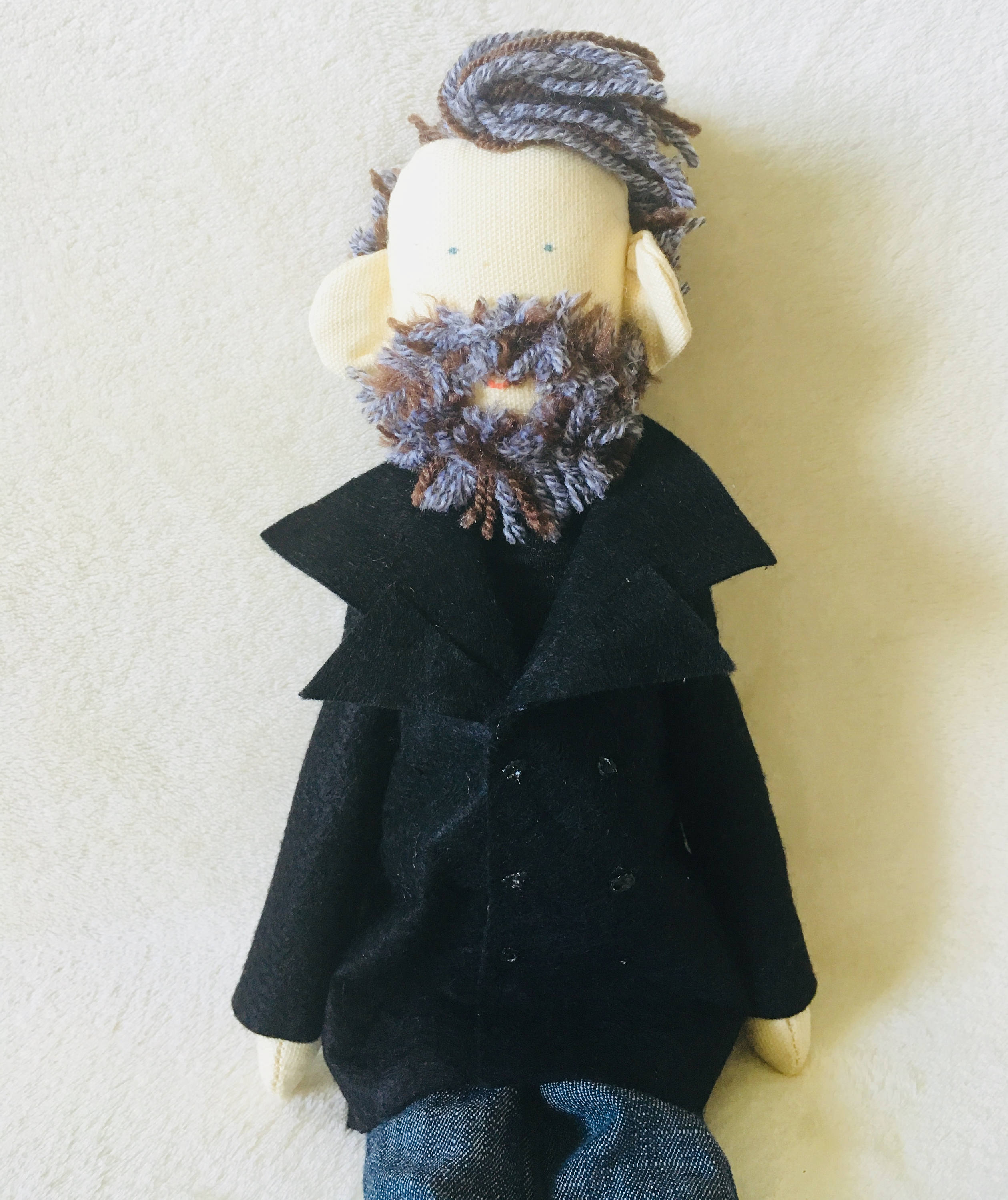 Handmade Custom Doll Made by Photo, Portrait Cloth Dolls, Custom ...