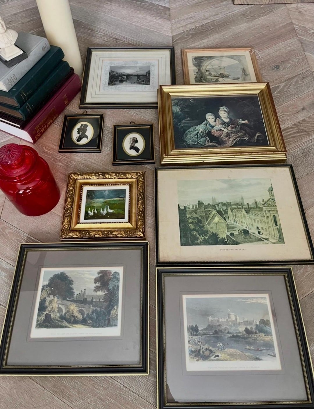 Vintage Wall Art, Original & Prints Framed Paintings, Antique ...
