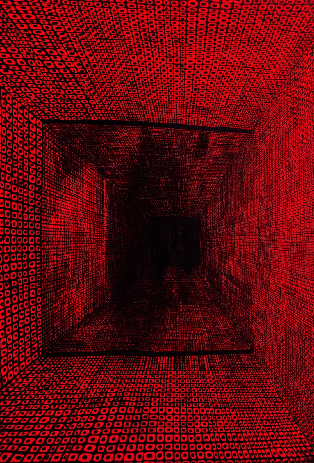 Crimson Portal – Psychedelic Red Tunnel Artwork | Abstract Mind Gateway ...
