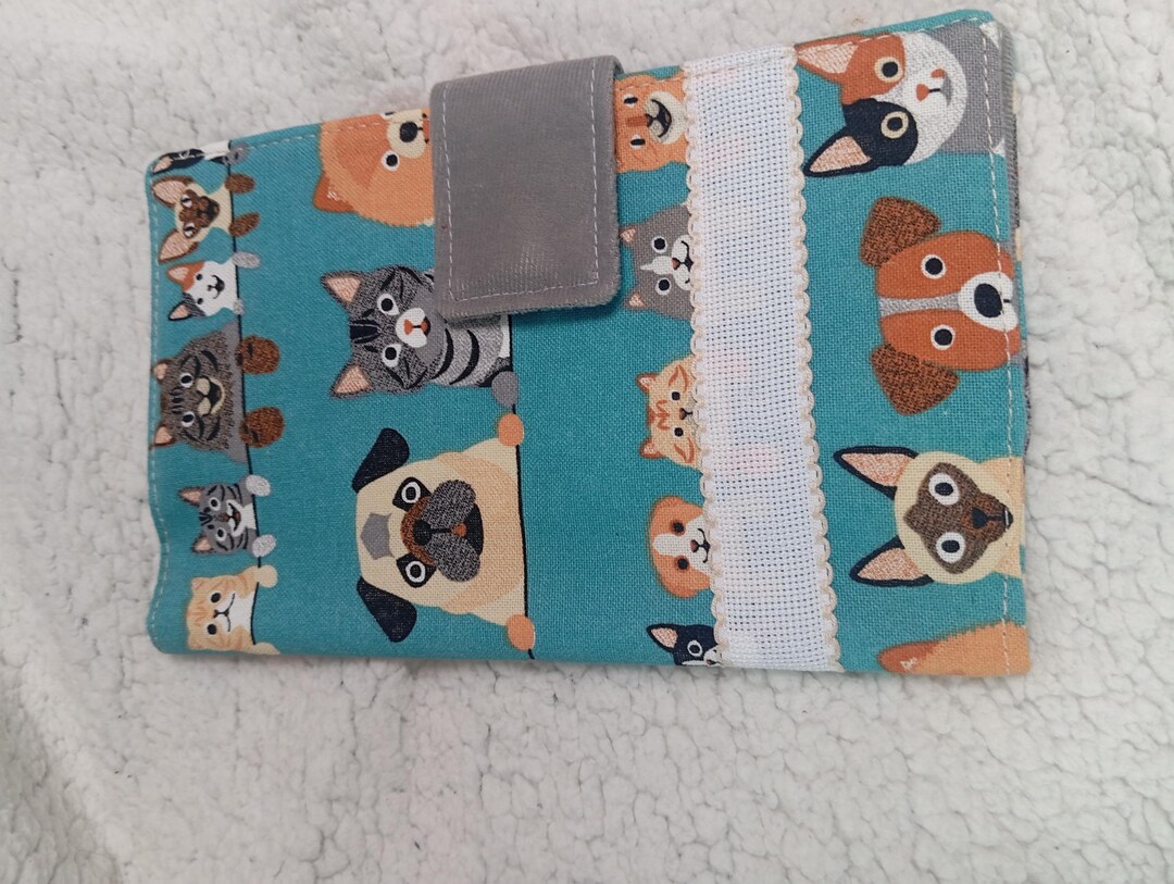 Baby Child Health Record Book Cover Handmade Craft Birth Gift Aida ...