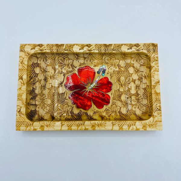 Hibiscus Tray - Etsy