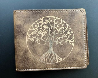 Tree of Life Wallet | Etsy